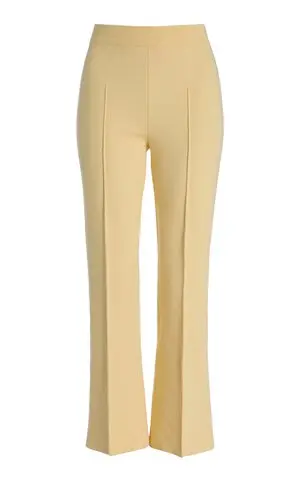 HIGH SPORT Kick Cropped Pants - Yellow