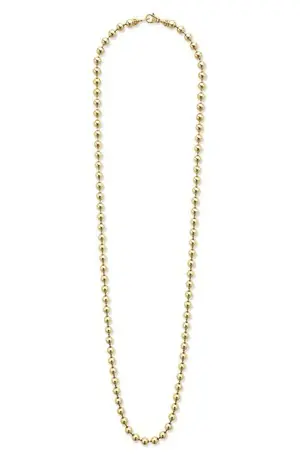 Lagos Anthem Ball Chain Necklace - Gold