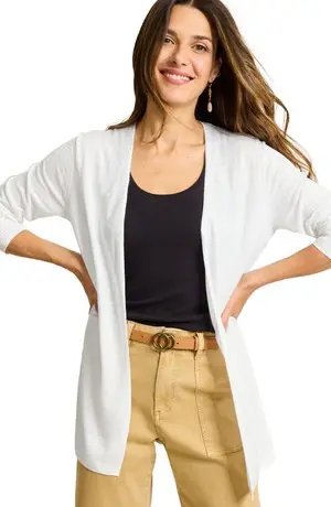 Tommy Bahama Addison Beach Linen-blend Cardigan