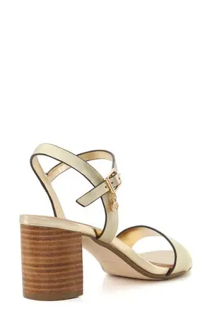 Dune London Metallic Leather Sandals - Gold