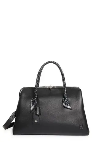 Amiri Leather Duffle Bag - Black