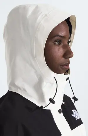 The North Face Dryvent™ Waterproof Mountain Jacket - White Dune Tnf Black