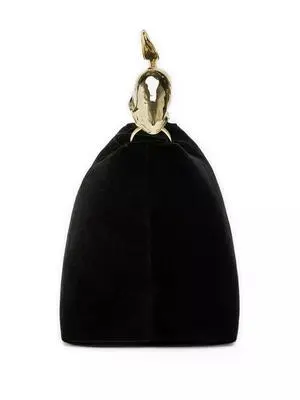 Erdem Mini Bloom Handbag - Black