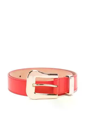 Gabriela Hearst Leather Belt - Red