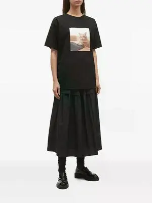 TOUT A COUP Tiered Mid-length Skirt