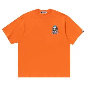 A BATHING APE Comic Art Ape Head Relaxed Fit Tee