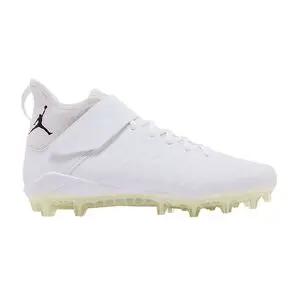 JORDAN Alpha Menace Pro 2 Mid Football Cleats - White
