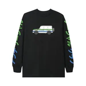 ANTI SOCIAL SOCIAL CLUB Pizza Bun And Tire Long-sleeve - Black