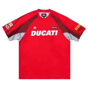 Supreme X Ducati Soccer Jersey - Red