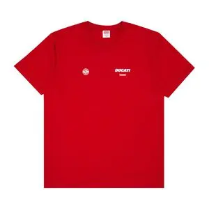 Supreme X Ducati Logos Tee - Red