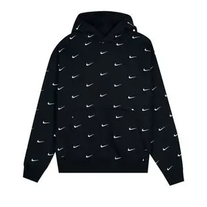 Nike All Over Swoosh Logo Hoodie