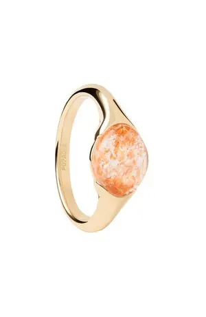 PDPAOLA Bay Gemstone Ring - Sunstone