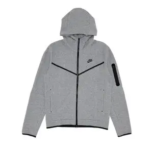 Nike Tech Fleece Full Zip Hoodie - Grey