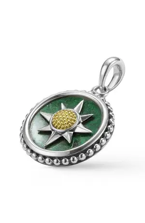 Lagos Anthem Small Jade Sunburst Amulet