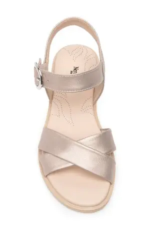 NEROGIARDINI Ankle Strap Sandals - Gold