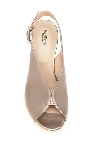 NEROGIARDINI Slingback Peep Toe Sandals