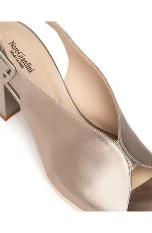 NEROGIARDINI Slingback Peep Toe Sandals