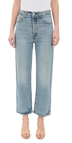 LEVI'S Ribcage Straight Ankle Jeans - Let's Share