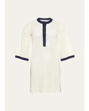 ERES Albatros Mini Dress Coverup