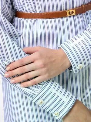 Elisabetta Franchi Striped Shirt Dress
