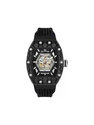 Philipp Plein Samurai Strap Watch - Black