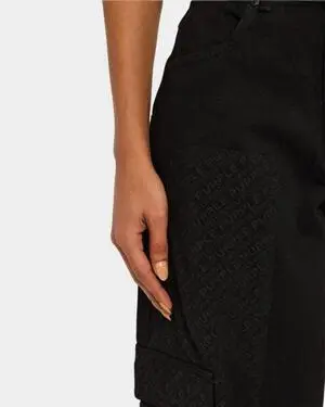 PURPLE BRAND Barrel-leg Carpenter Jeans - Black