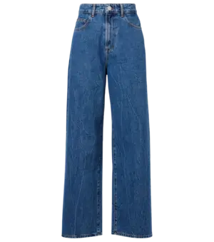 RÓHE High-rise Wide-leg Jeans - Blue