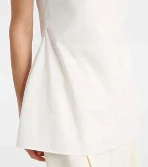 RÓHE Cotton Corset Top
