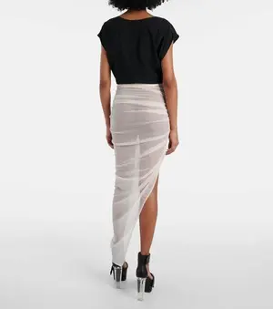 Rick Owens Edfu Maxi Skirt - Grey