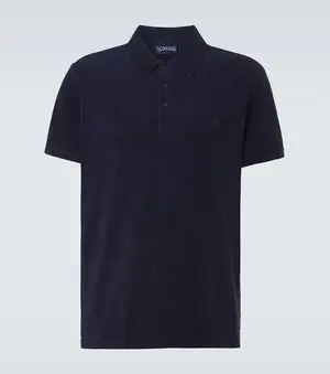 Vilebrequin Cotton-blend Terry Polo Shirt - Blue