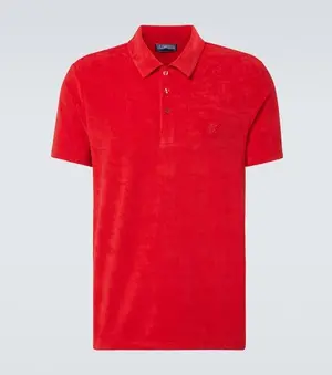 Vilebrequin Cotton-blend Terry Polo Shirt - Red