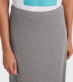 Plan C Cotton Maxi Skirt