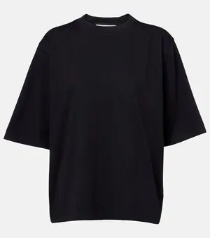 RÓHE Cotton Jersey T-shirt - Black
