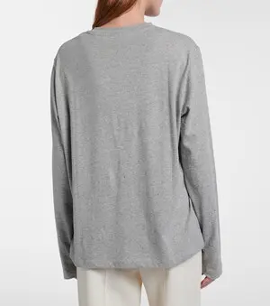 RÓHE Cotton Jersey T-shirt - Grey
