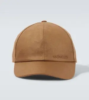 Moncler Logo Baseball Cap - Beige