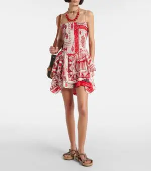 MARANT ETOILE Anka Printed Minidress