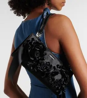 Coperni Logo Satin Clutch