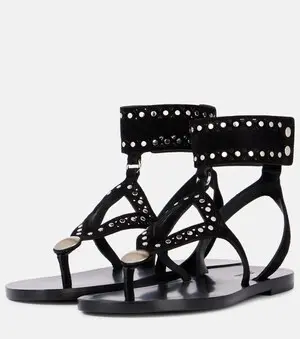 Isabel Marant Étoile Edil Studded Leather Sandals