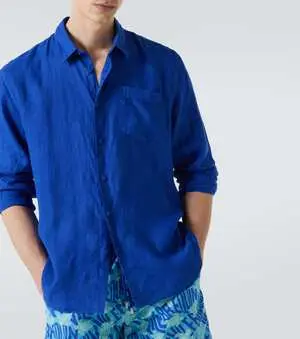 Vilebrequin Linen Shirt - Blue