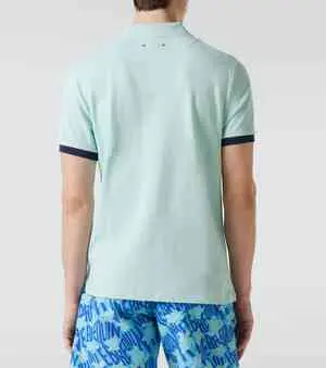 Vilebrequin Cotton Piqué Polo Shirt - Blue