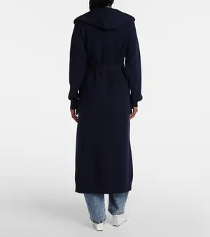 Alaïa Virgin Wool Hooded Cardigan