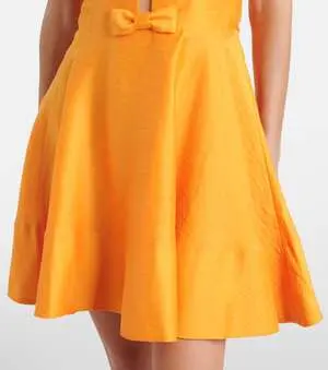 Rebecca Vallance Cera Cutout Halterneck Minidress