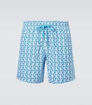 Vilebrequin Printed Swim Trunks - Blue