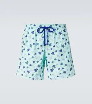 Vilebrequin Printed Swim Trunks - Green