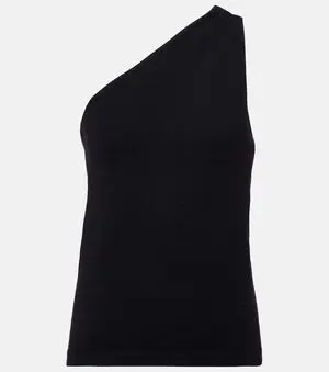 RÓHE One-shoulder Wool-cashmere Top