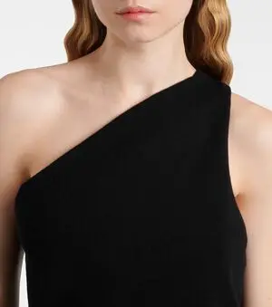 RÓHE One-shoulder Wool-cashmere Top