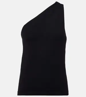 RÓHE Róhe One-Shoulder Wool-Cashmere Top