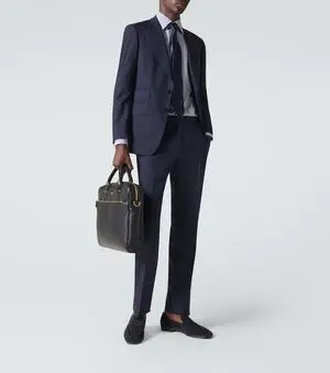TOM FORD Bengal Stripe Cotton-blend Shirt - Blue