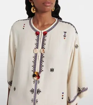 MARANT ETOILE Kressy Embroidered Minidress