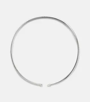 BUCHERER FINE JEWELLERY Inner Fire 18kt White Gold Necklace With Diamonds - Silver